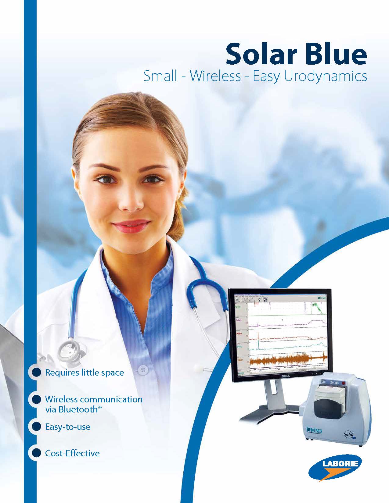 Solar Blue Family of Portable & Wireless Urodynamics Systems - Laborie