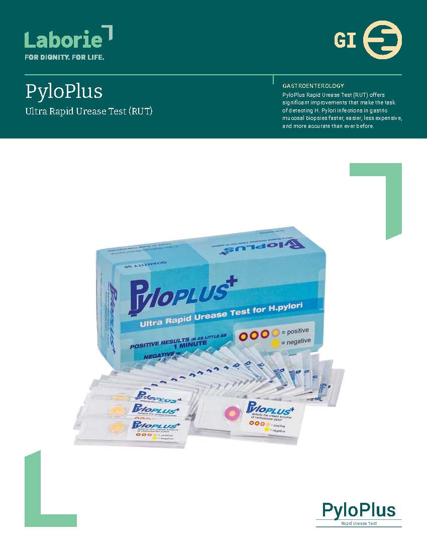PyloPlus Rapid Urease Test for H.pylori - Laborie