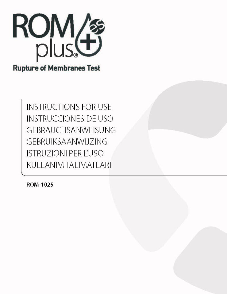 ROM Plus® Rupture of Membranes Test - Laborie